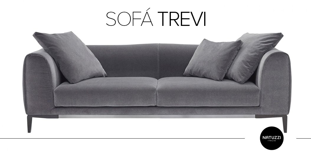 Natuzzi México on Twitter: "El sofá #Trevi con sus asientos amplios y su respaldo bajo asegura ...