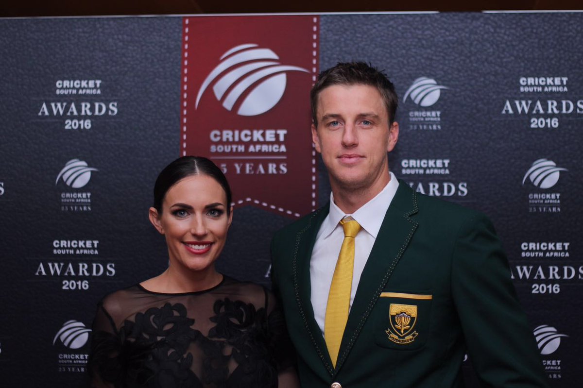 Morne Morkel And Roz Kelly