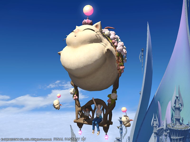 Final fantasy 14 mog station : ciopista