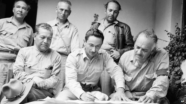 Guatemala's elected president Jacobo Arbenz was overthrown by a CIA ...