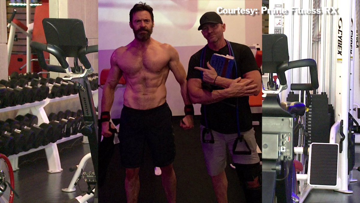Hugh Jackman Gym Workout