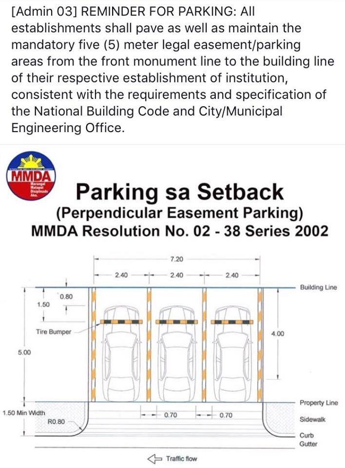 ADVISORY: Reminder for Parking: mmda | Official MMDA | Scoopnest