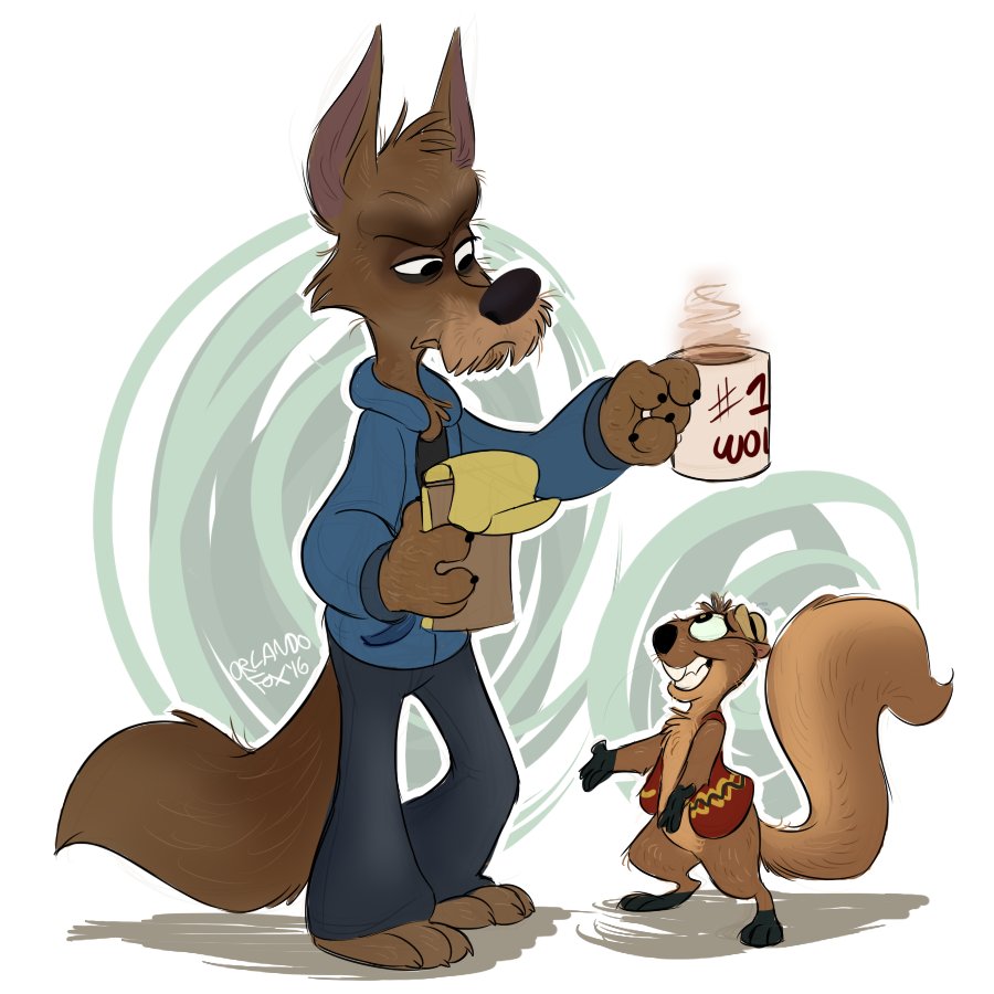 Hoodwinked Wolf And Twitchy