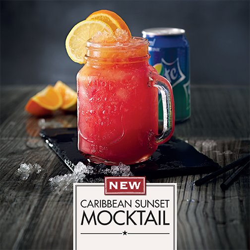 Caribbean Sunset Drink