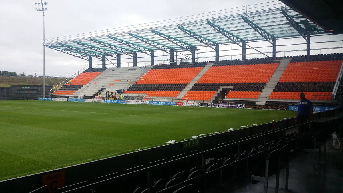 STADIUM | The new stand is taking shape... BarnetFC | Barnet FC ...