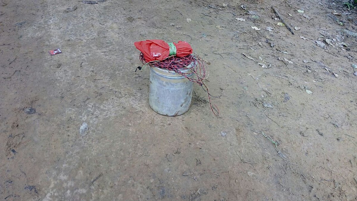 Container IED with 15 kg explosives recovered by ITBP in joint ...