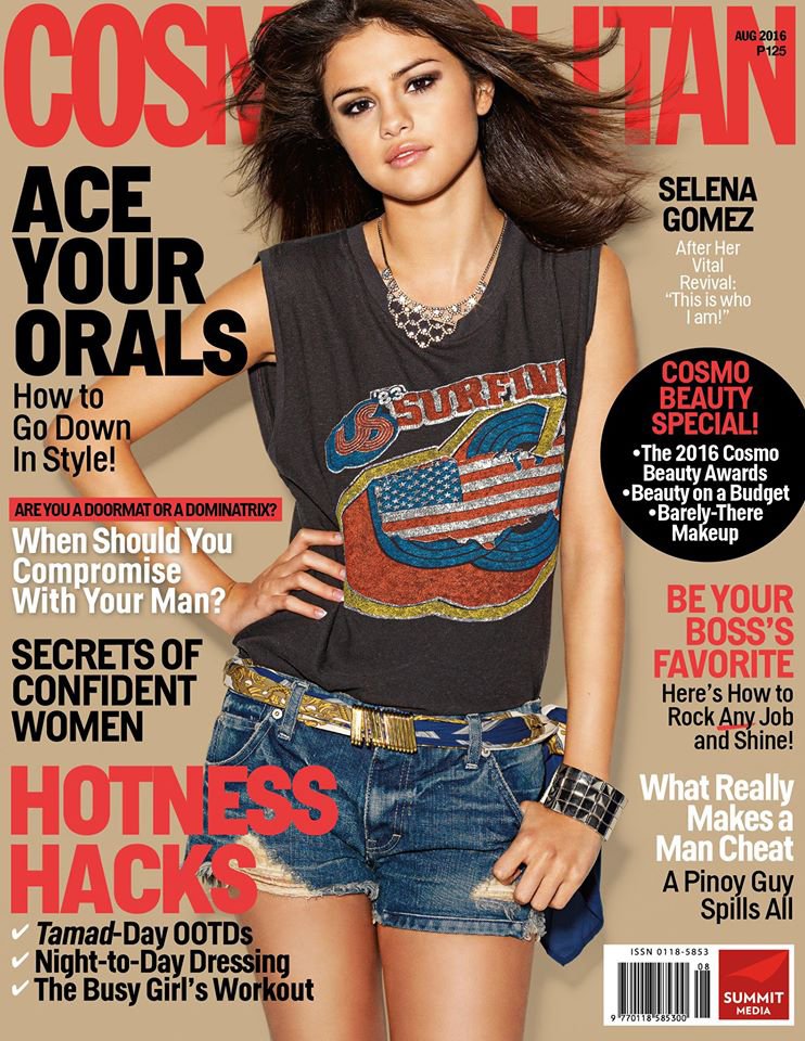 Selena Gomez Cosmopolitan