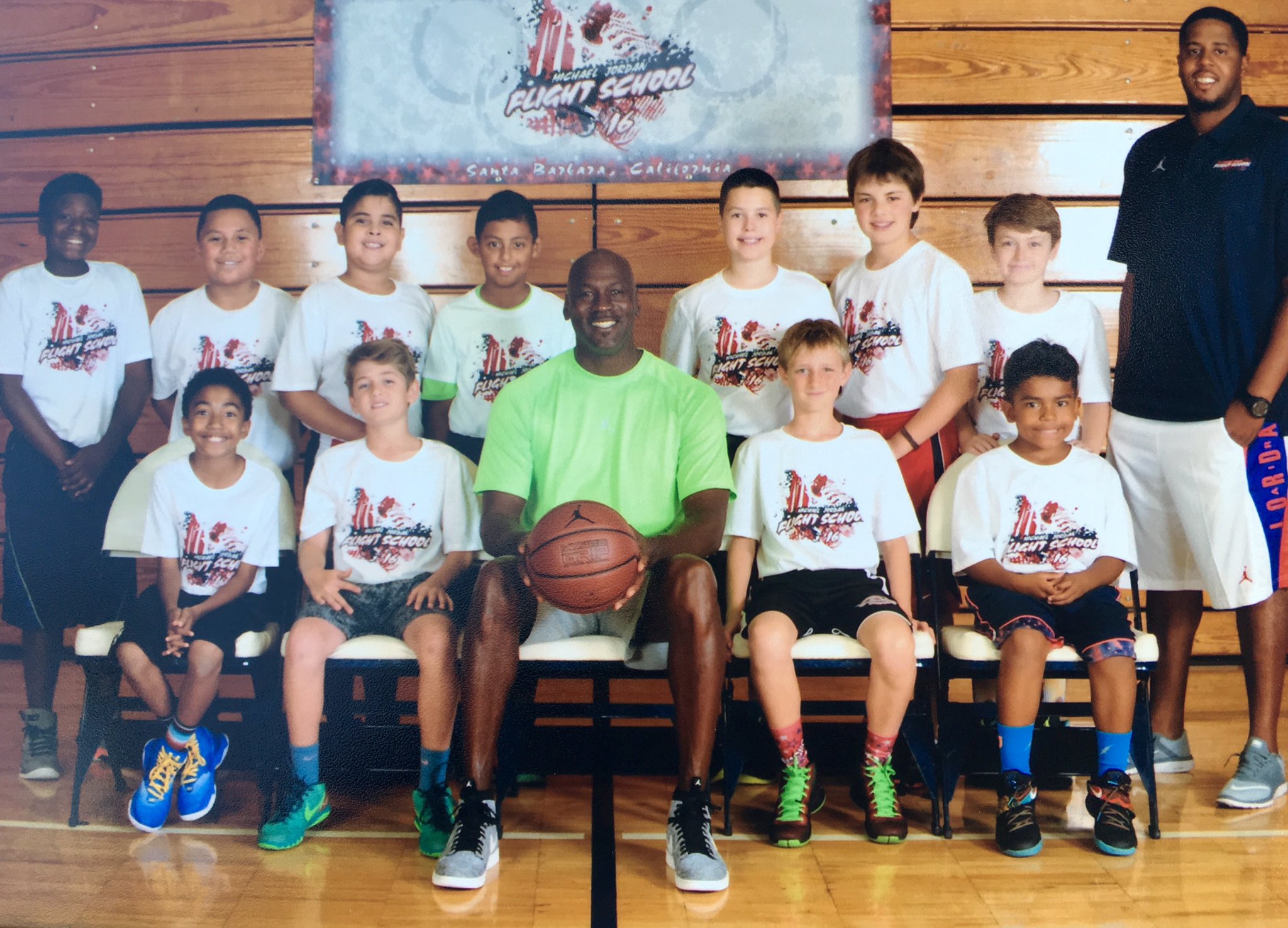 Michael Jordan Basketball Camp