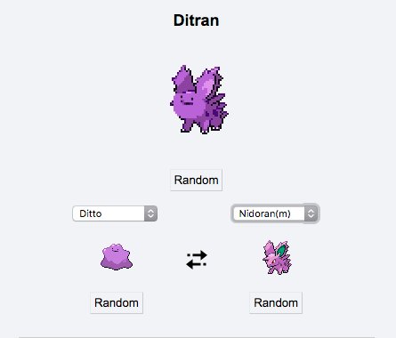 Ditto Evolution Chart