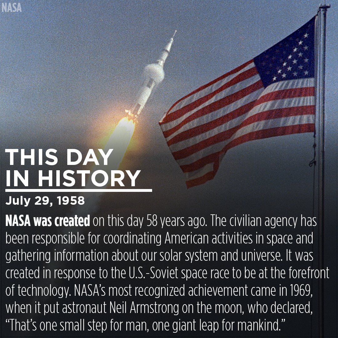 1958 Nasa Founded Newspaper