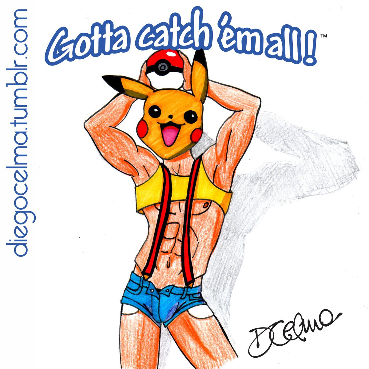 Sexy Pikachu Drawing 5902