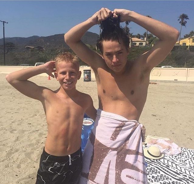 Cole Sprouse Beach