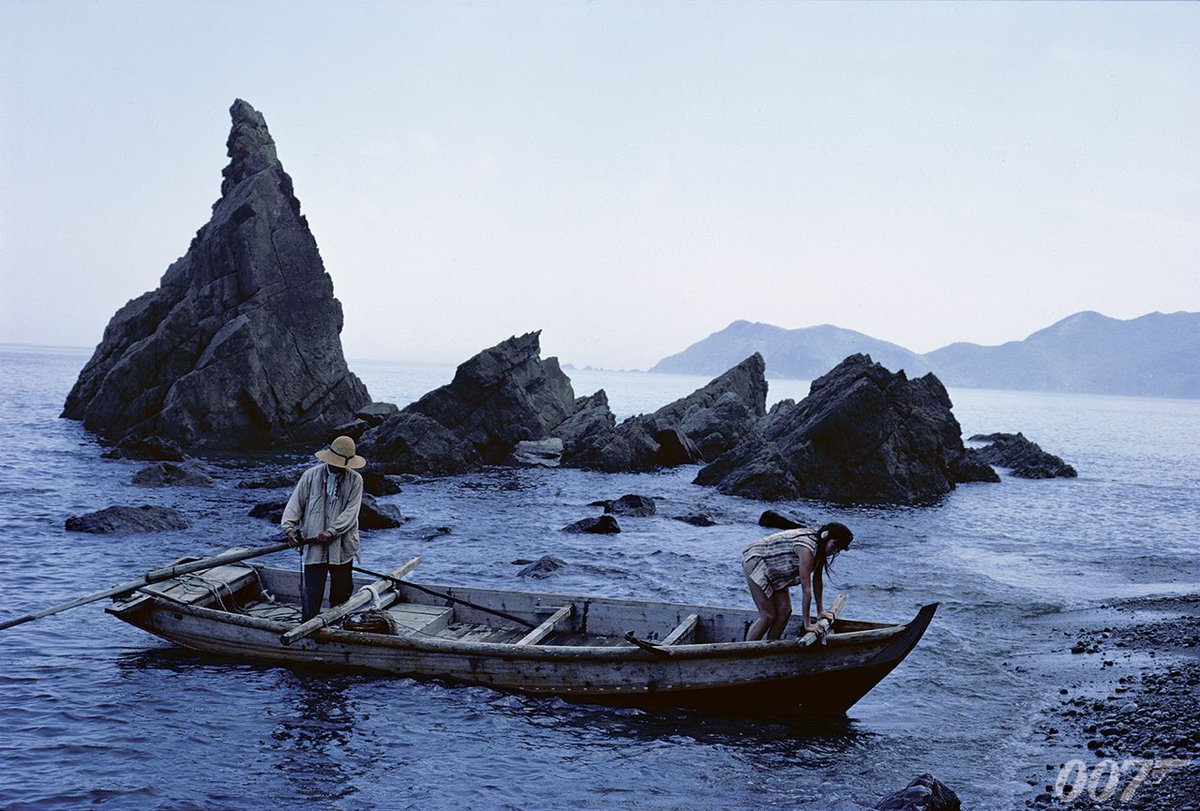 50 years ago YOU ONLY LIVE TWICE was shooting on location in Japan ...