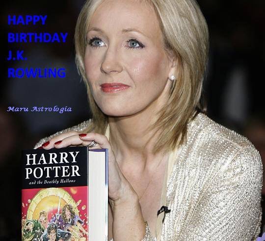 J K Rowling's Birthday Celebration | HappyBday.to