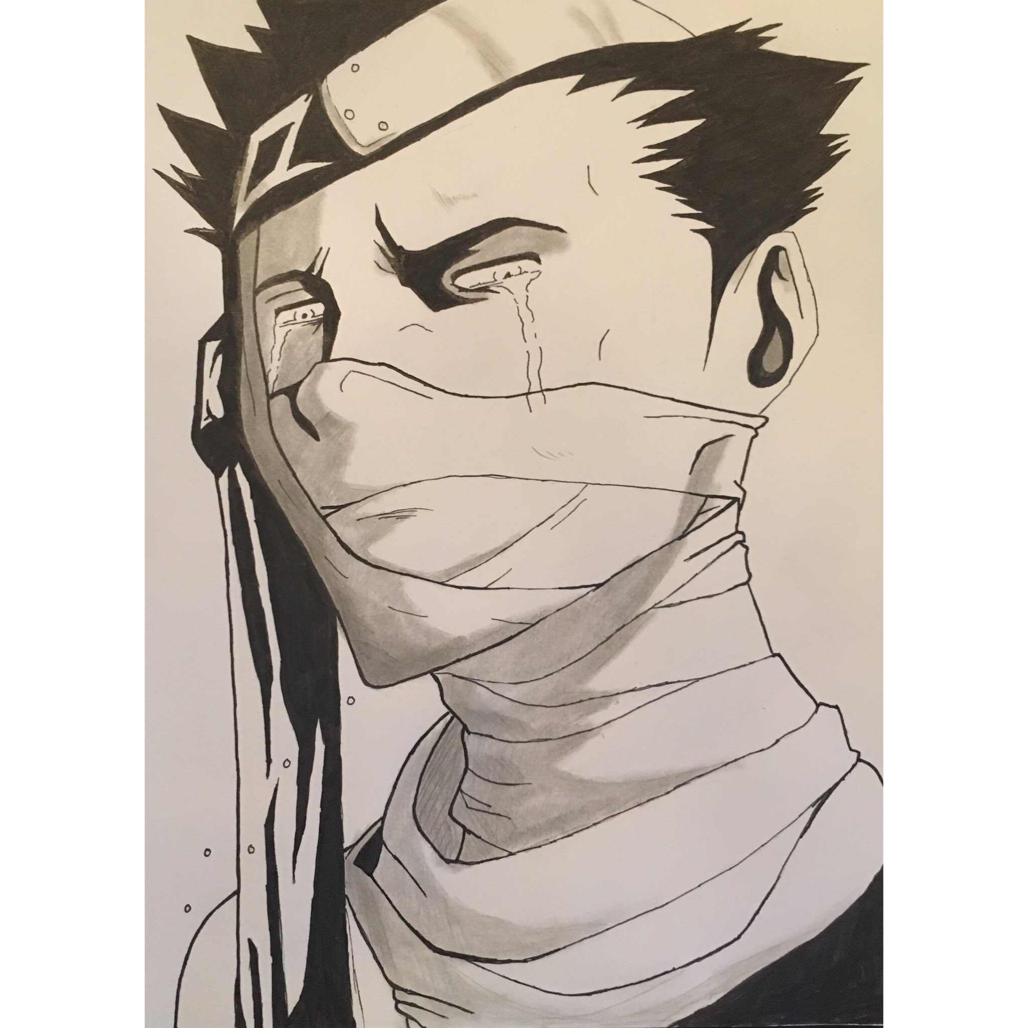 Naruto Zabuza Drawing