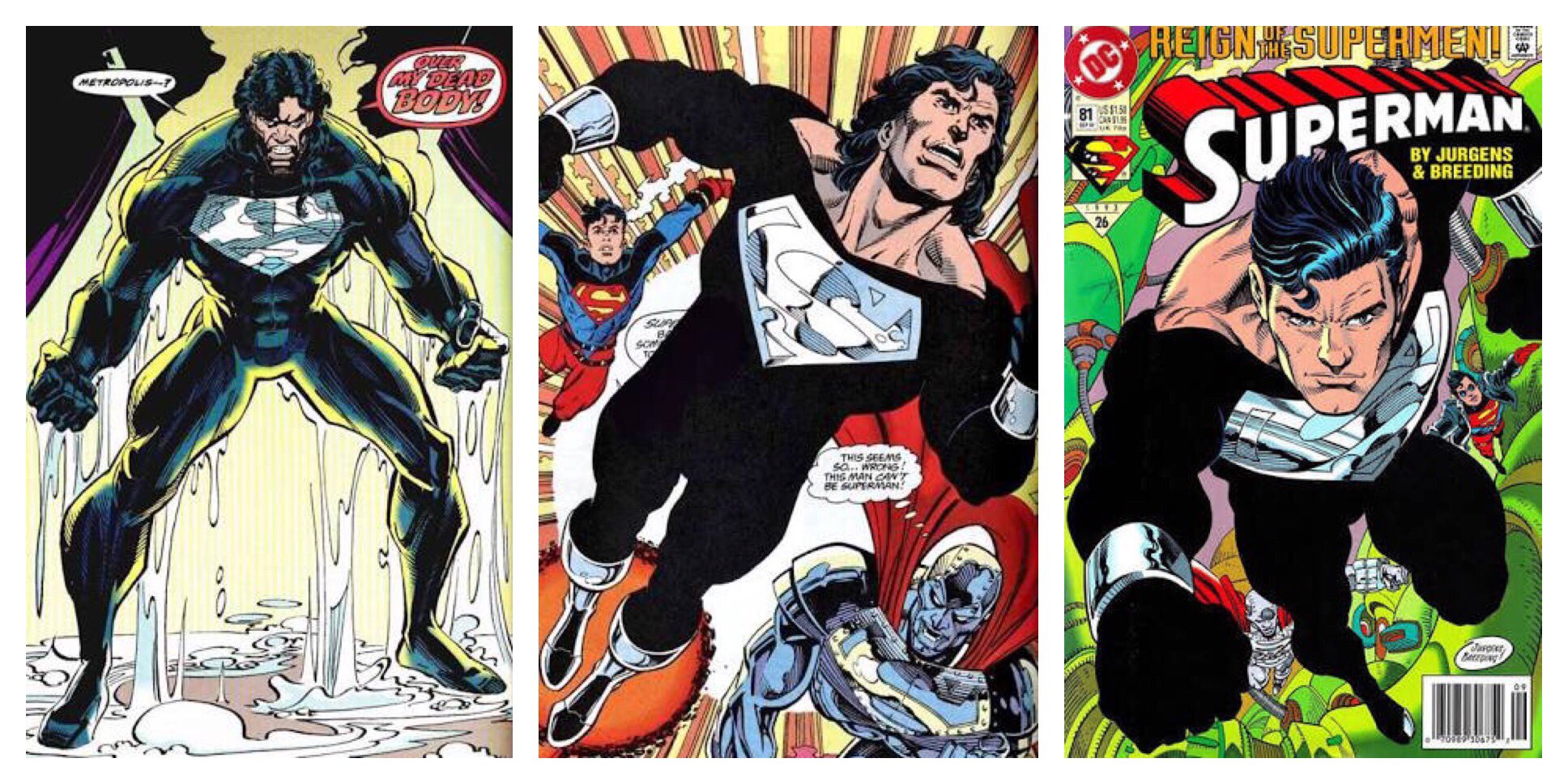 Return Of Superman Black Suit