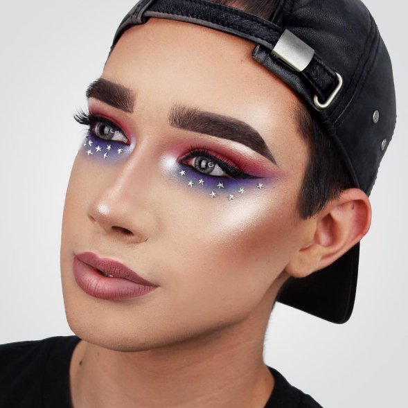 American Flag Makeup