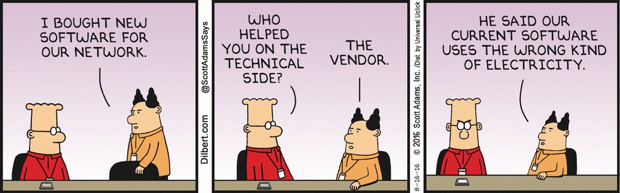 New software — Dilbert today — | Robert Went | Scoopnest