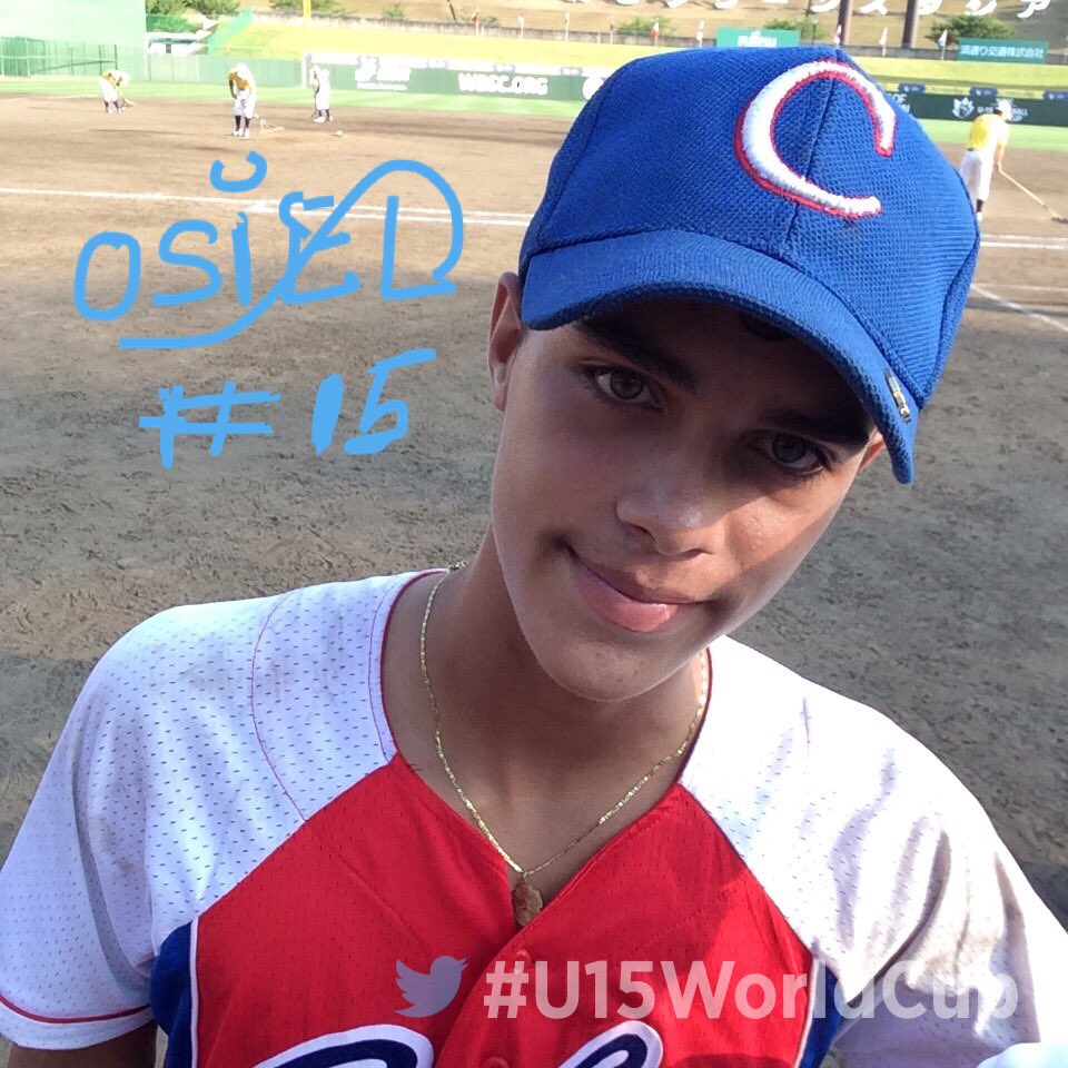 Cuba Winning pitcher selfie !!!! Osiel Rodriguez U15WorldCup | WBSC ⚾ ...