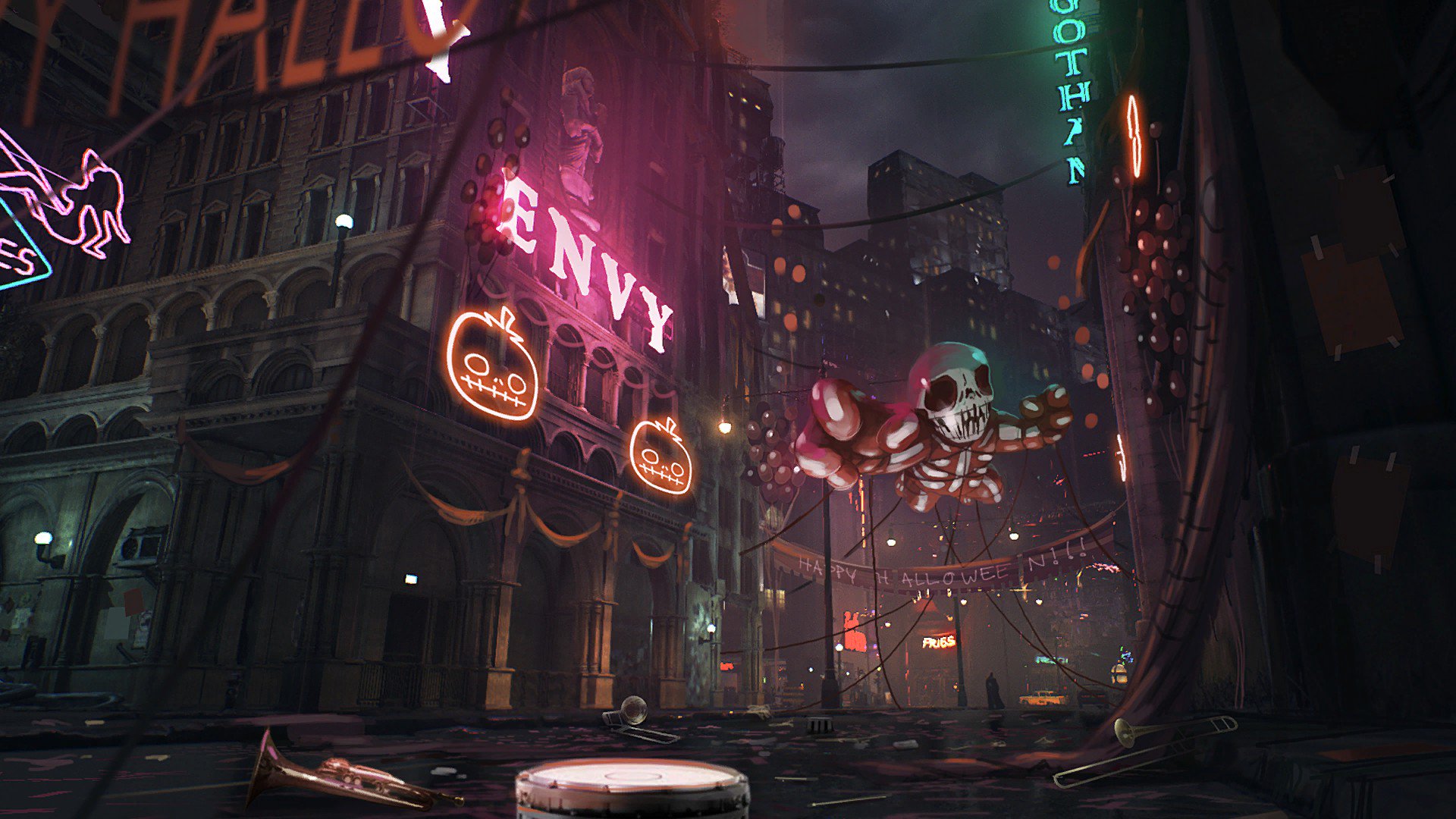 Batman Arkham City Concept Art Wallpaper ArtStation Batman: Arkham