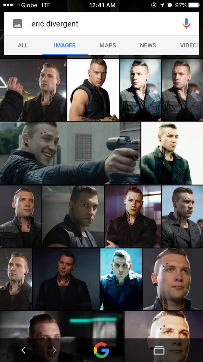 Divergent Characters Eric