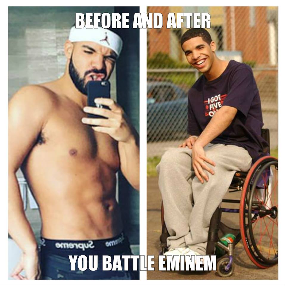 Drake Meme Wheelchair