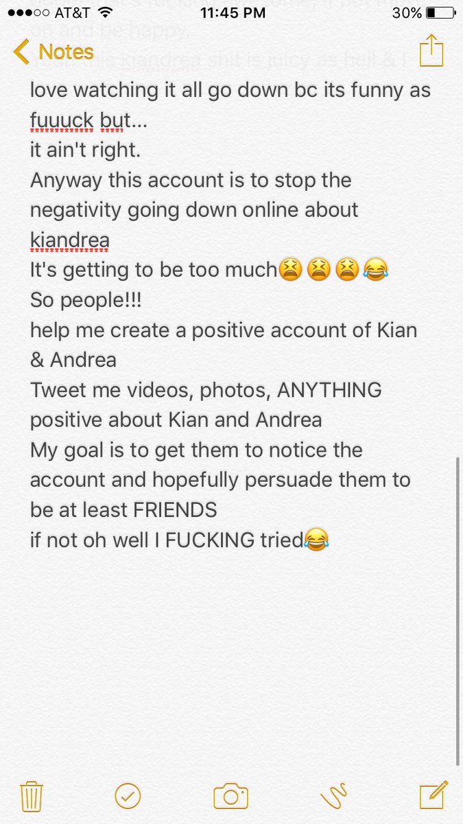 Kian And Andrea Twitter Fight