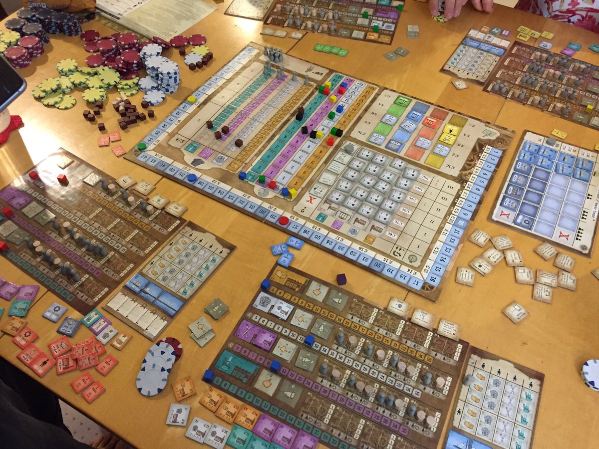 Heavy Games on Your Table - August 2016 | BoardGameGeek