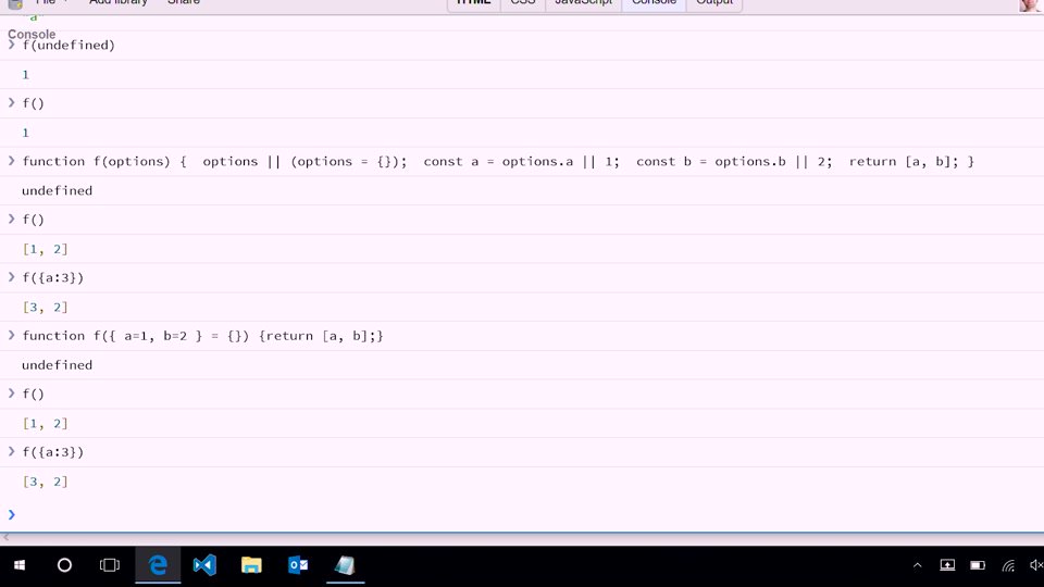 Better Front Dev on Twitter: "Default parameters in JavaScript ES2015 https://t.co/8susj3WgDV ...