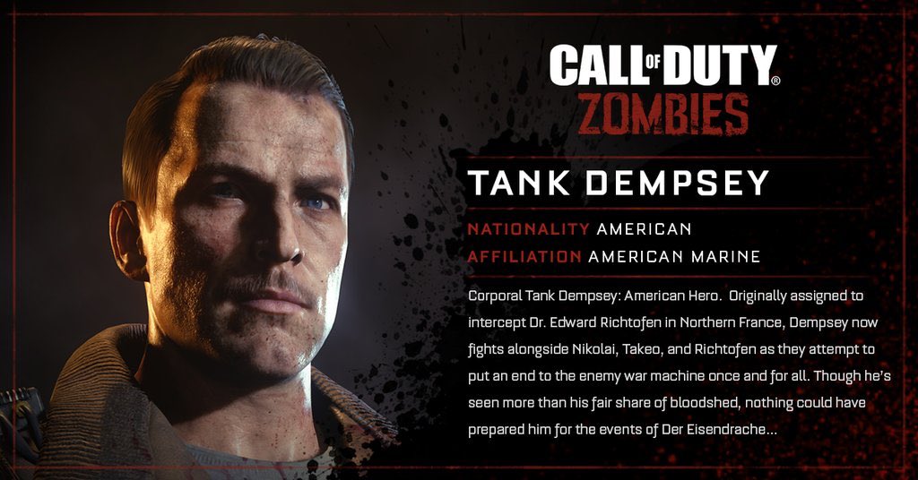 Cod Zombies Dempsey