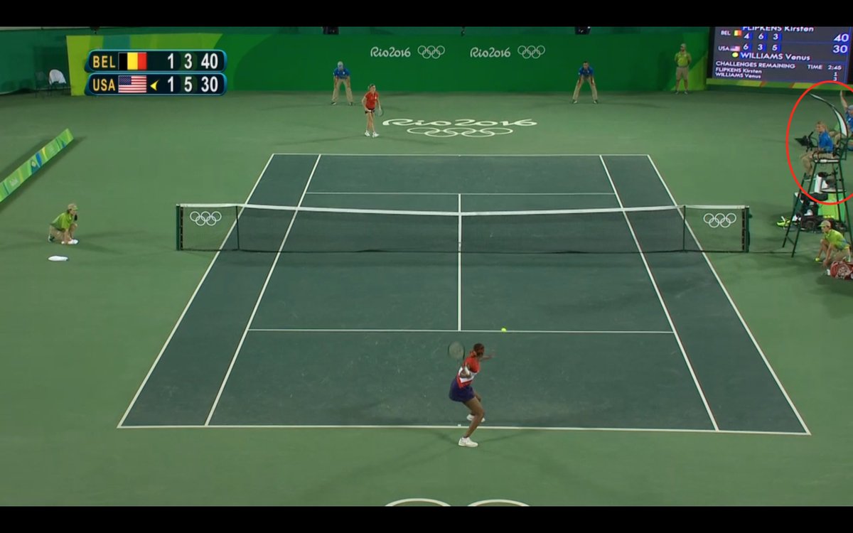 Olympics Rio R1: Flipkens def. Venus Williams 46 63 76(5) | Page 2 ...