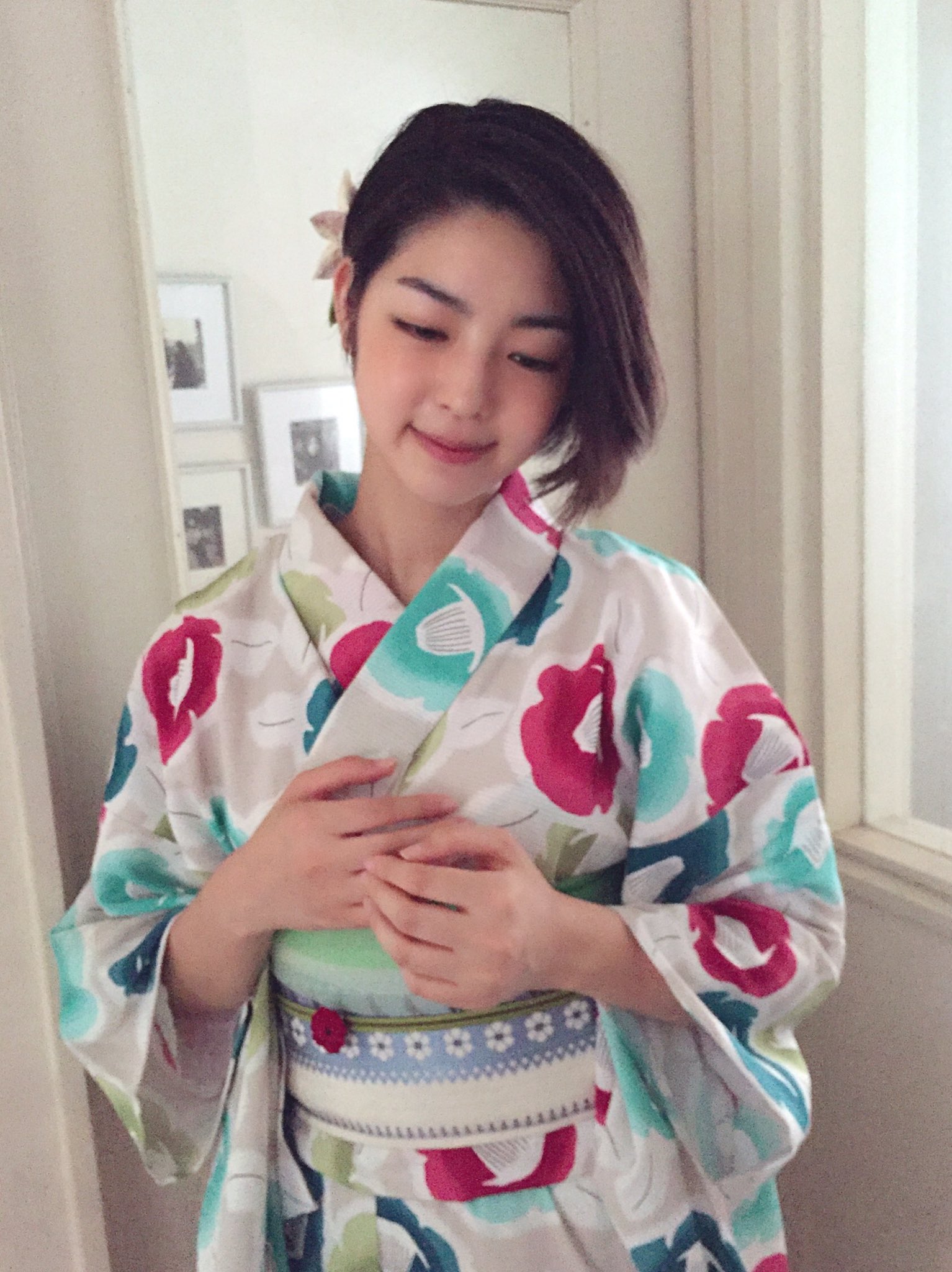 秋月三佳 Mika Akizuki on Twitter: "浴衣な😚 https://t.co/qjFwr2TiLC" / Twitter