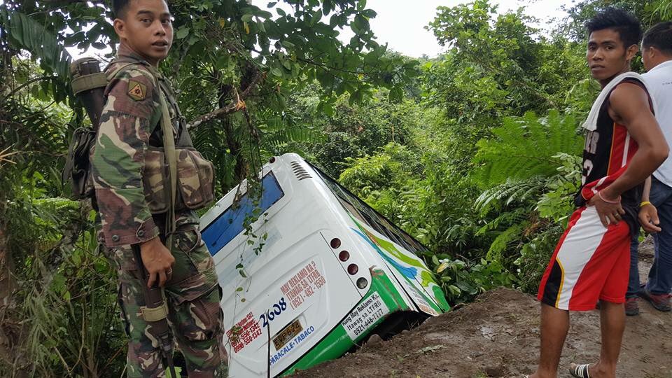 Dozens hurt in a bus accident in Basud, Camarines Norte. Via Mylce ...