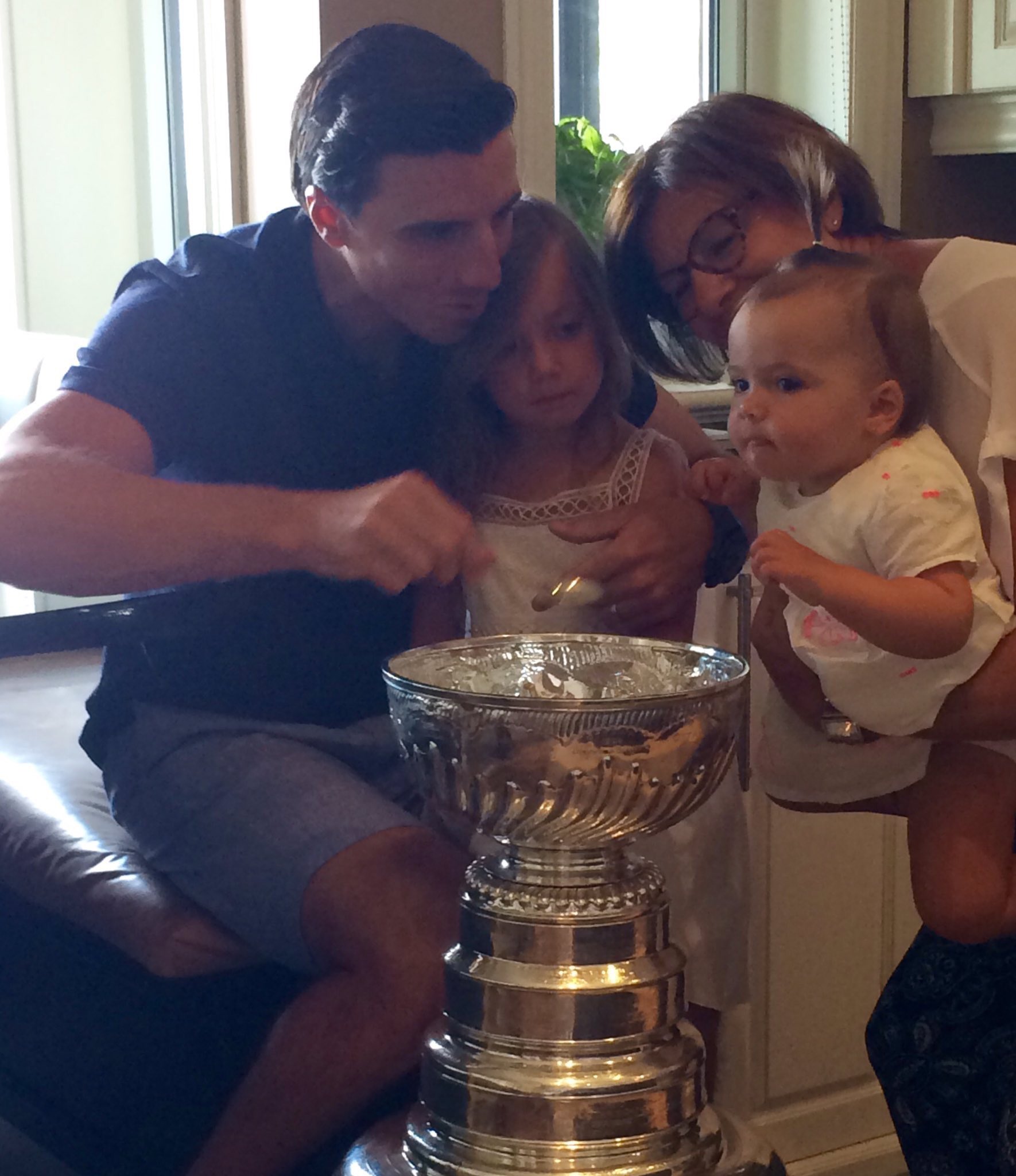 Marc Andre Fleury Daughter A Joyful Fleury Minnesota Hockey Magazine