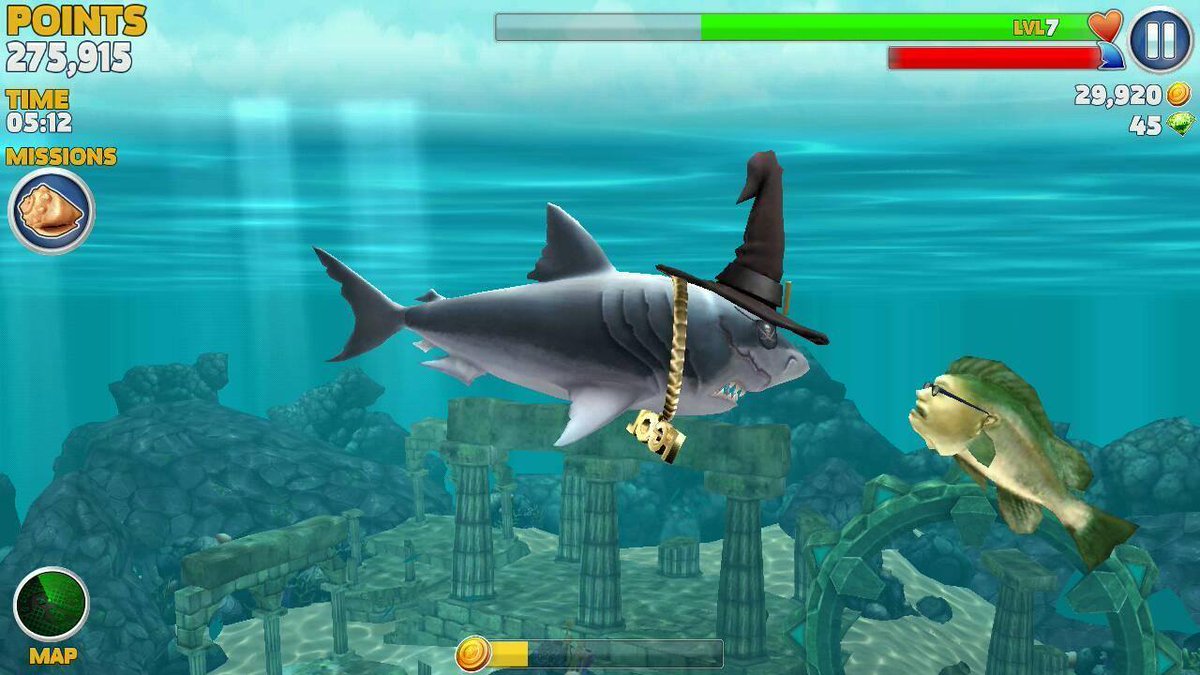 Hungry Shark Evolution Kempy Bass