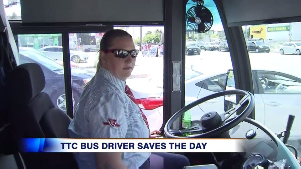 Video: TTC bus driver goes above-and-beyond to ensure students safe ...