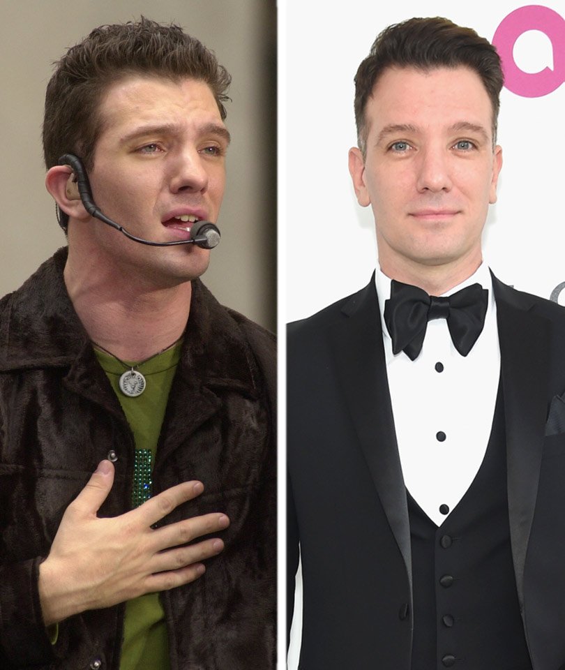 Jc chasez turns the big 4-0 today -- see all the guys from *nsync then ...