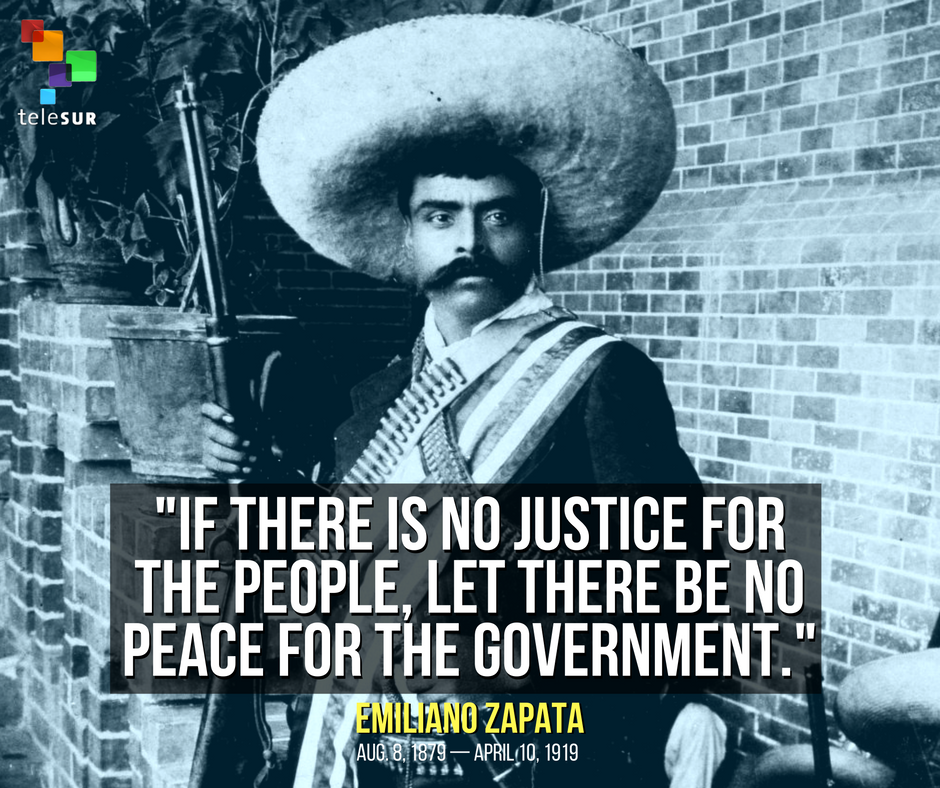 Emiliano Zapata Quotes English