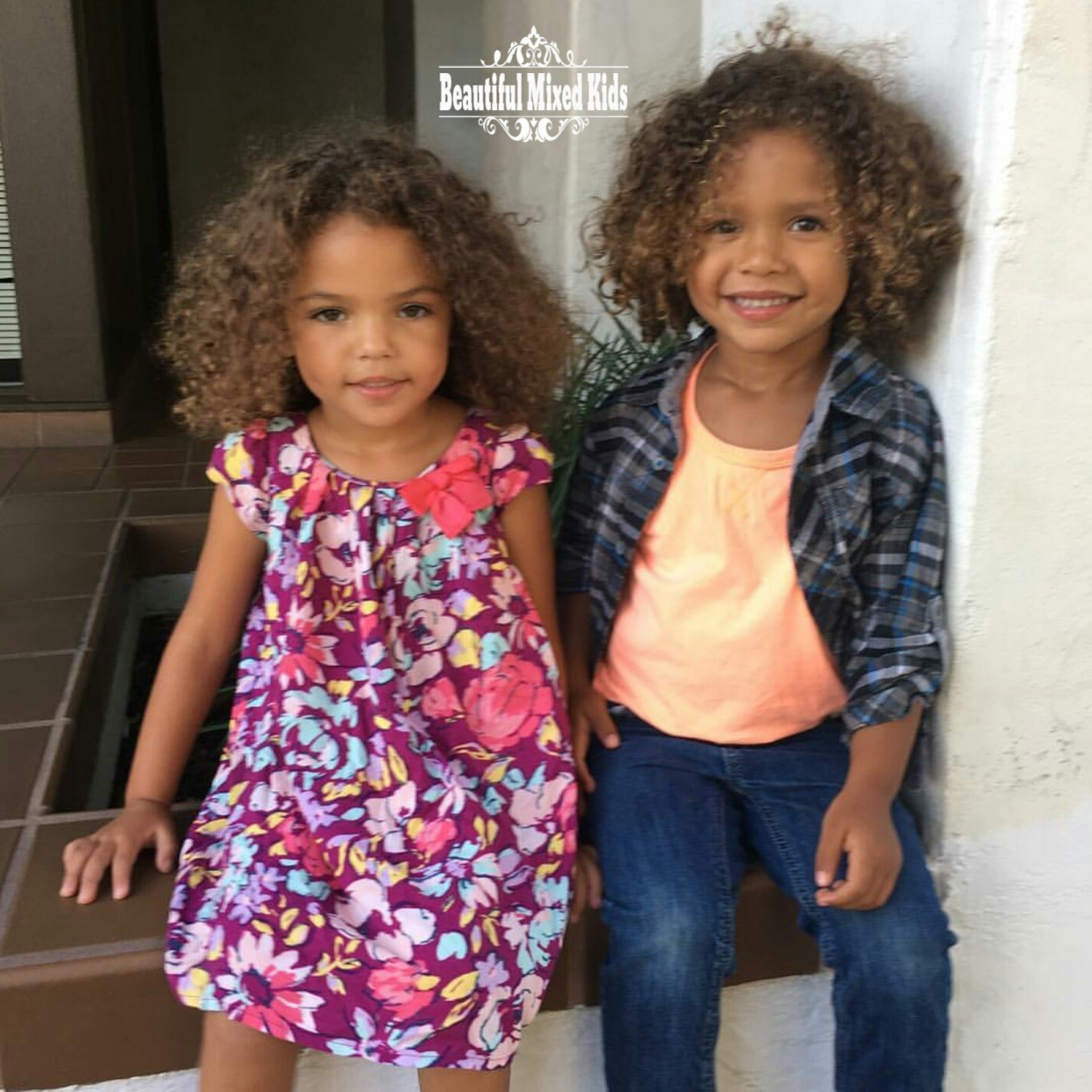 Puerto Rican And Black Mixed Kids