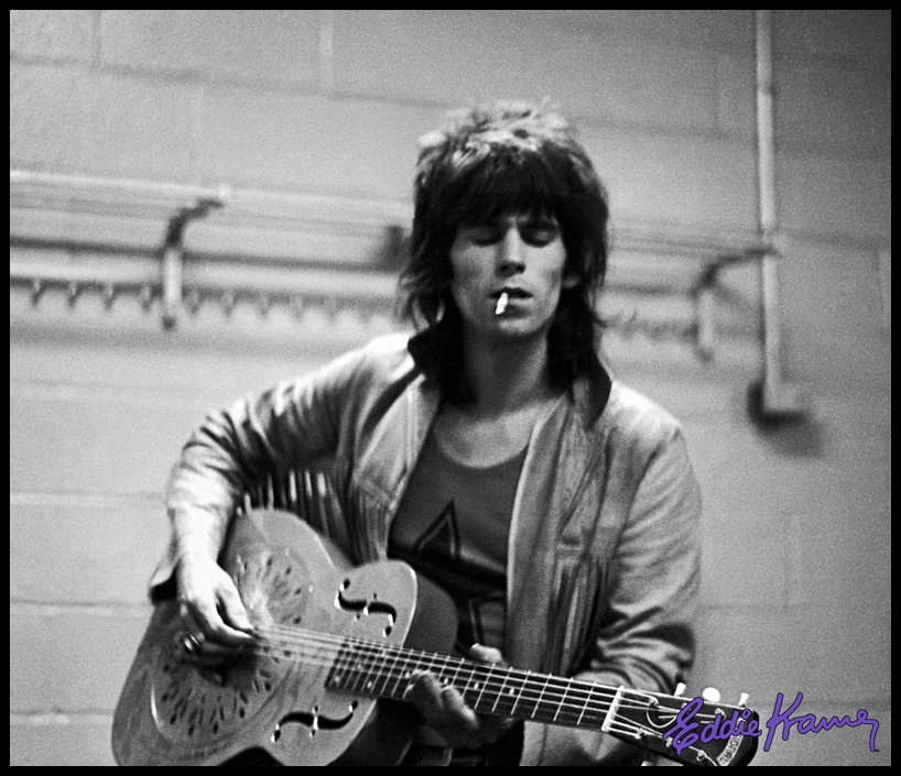 Keith Richards backstage at Madison Square Garden, 1969 ...