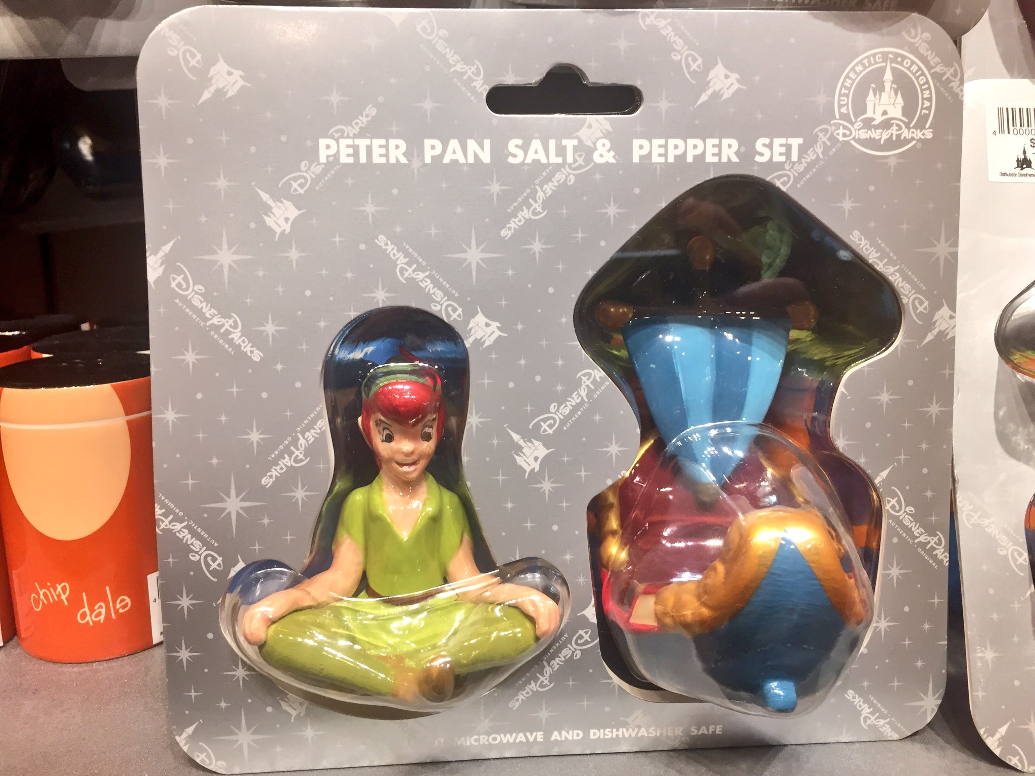 Disney Salt And Pepper Shakers
