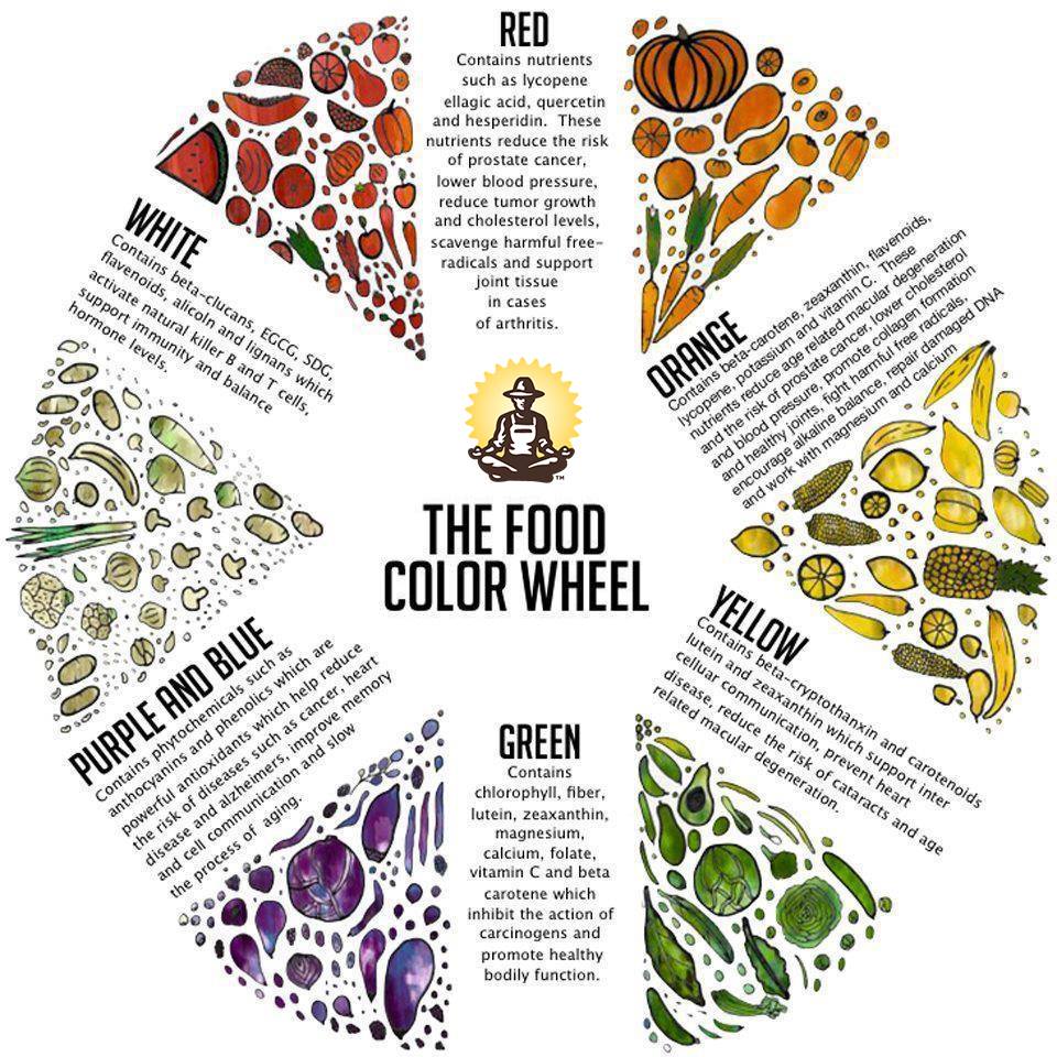 Healthy Food Pictures To Colour