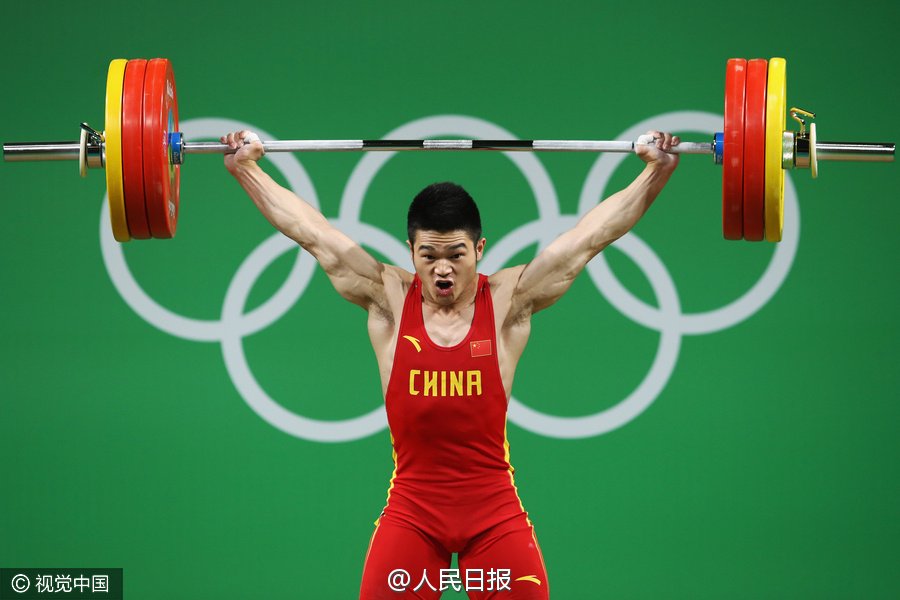 BREAKING Chinese weightlifter Shi Zhiyong wins 8th gold medal for CHN ...