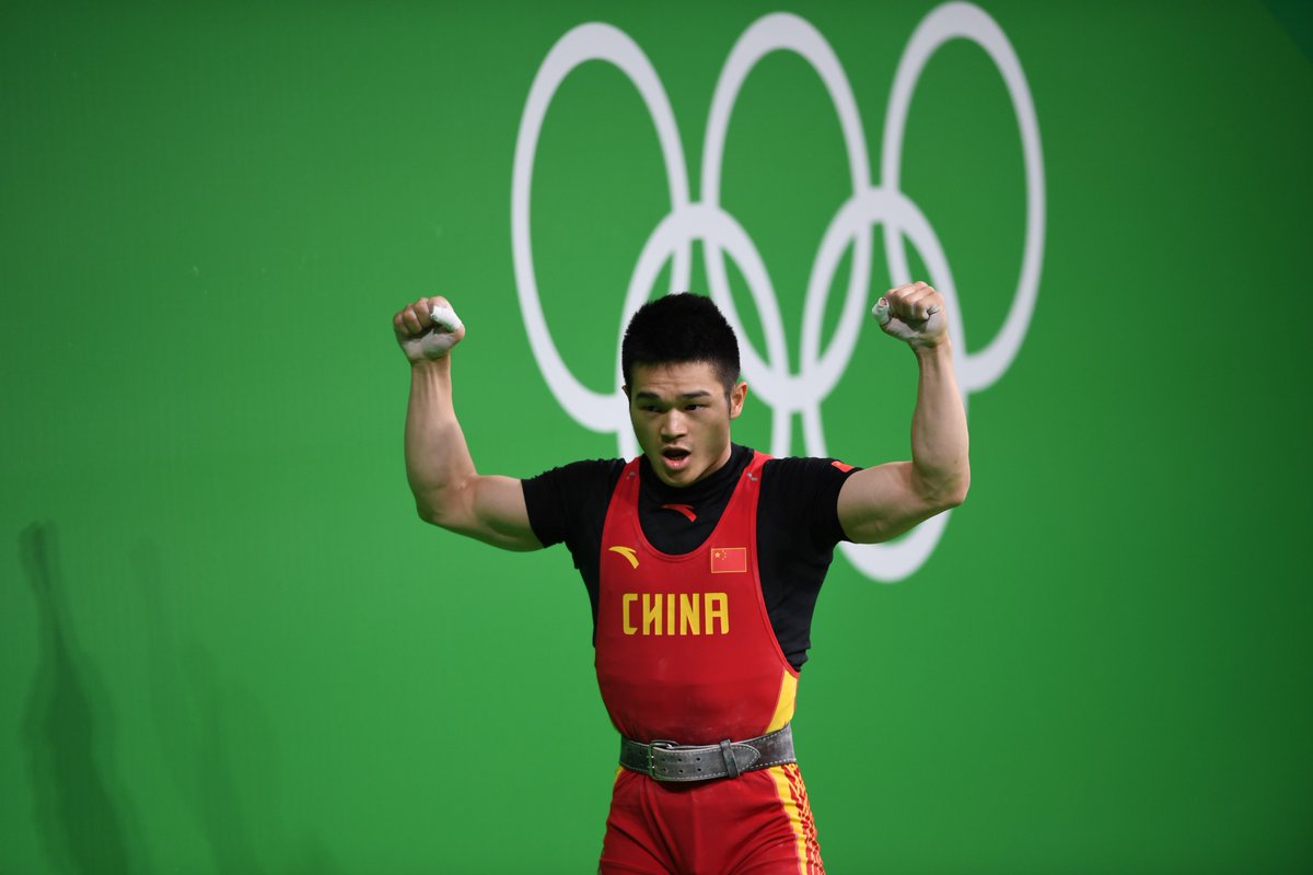 China's Shi Zhiyong won the gold medal of men's 69KG weightlifting at ... China's Shi Zhiyong won the gold medal of men's 69KG weightlifting at ...