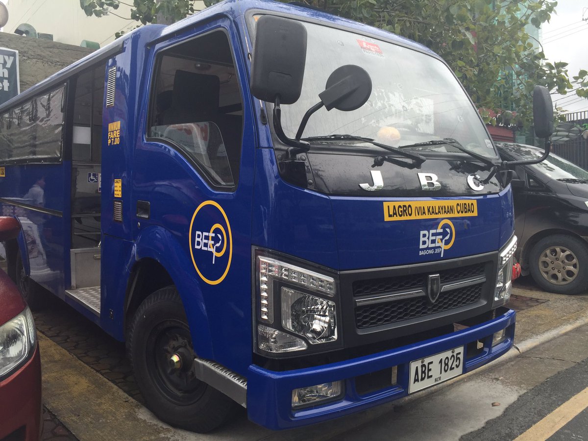 Beep (bagong jeep) is modernized jeepney w/ automated fare collection ...