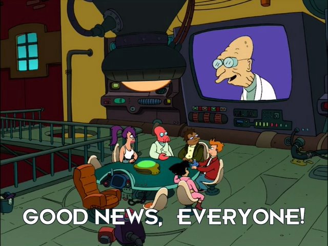 Great News Everyone Gif