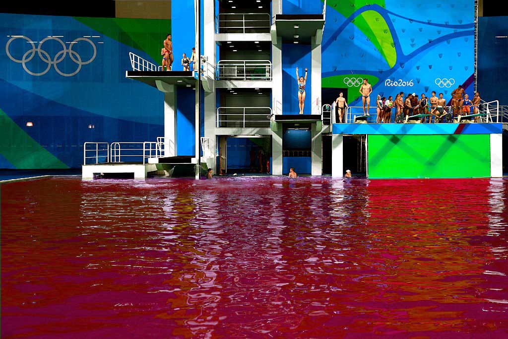 Blood Filled Pool