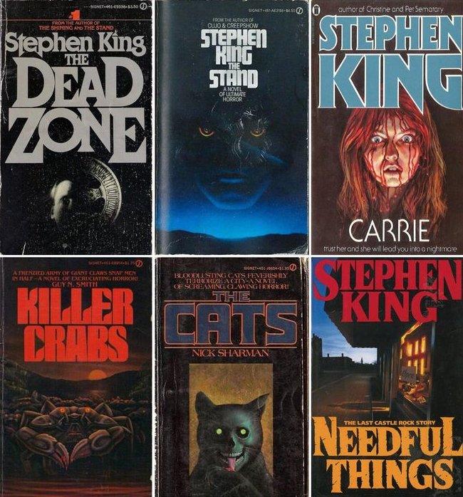 80s Book Covers