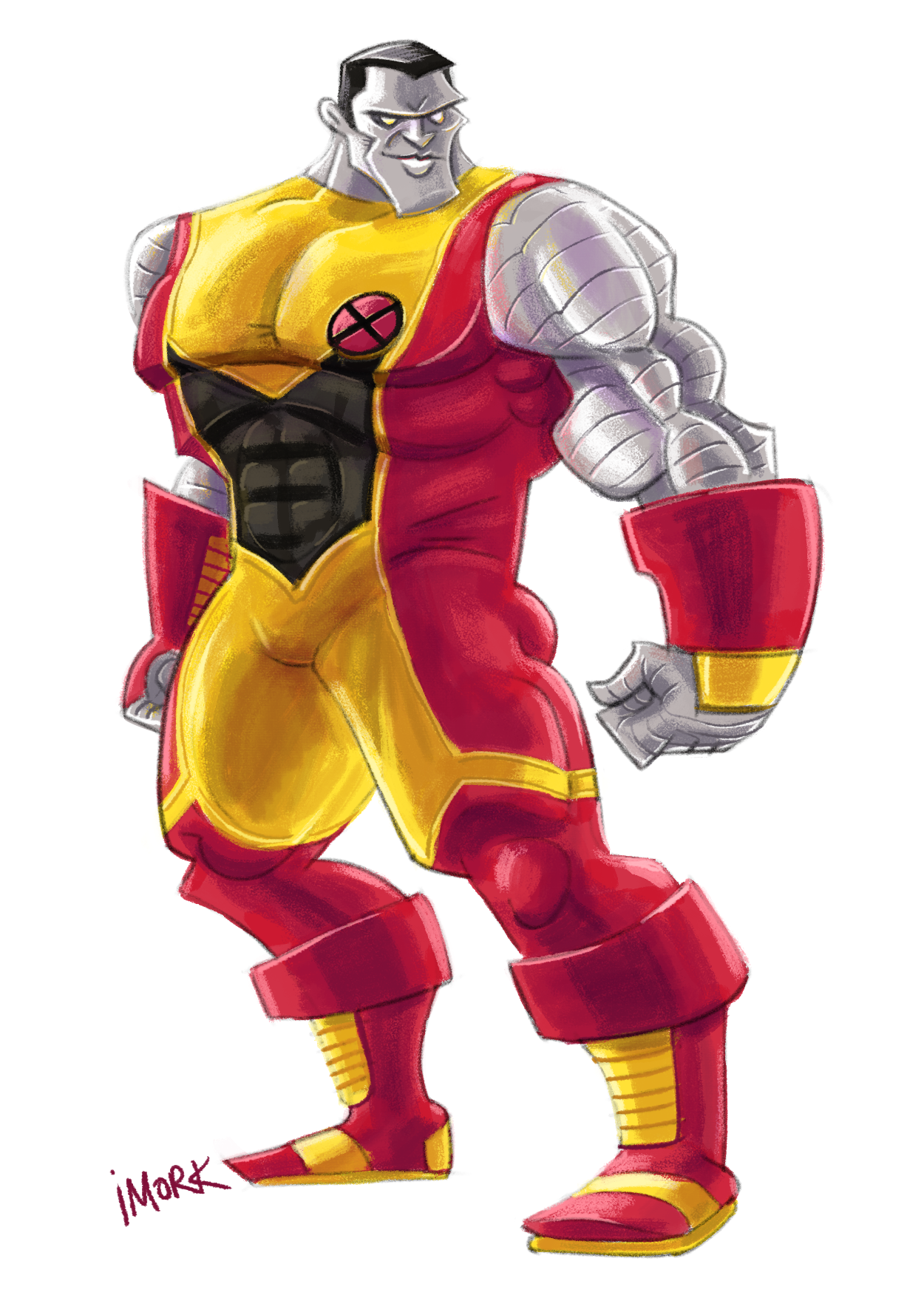 Colossus Marvel Drawings