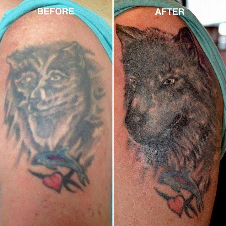 Before And After Fixed Tattoos